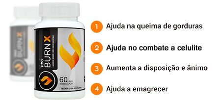 Pro Burn X frasco - Tudo Ela