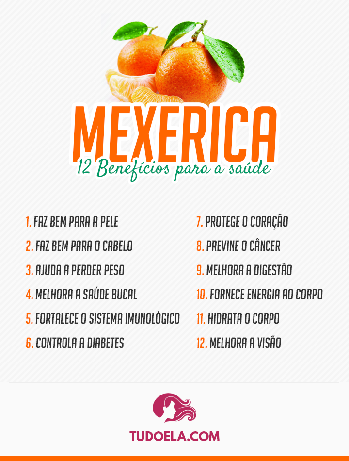 Confira os benefícios da mexerica (tangerina) para a boa forma e saúde