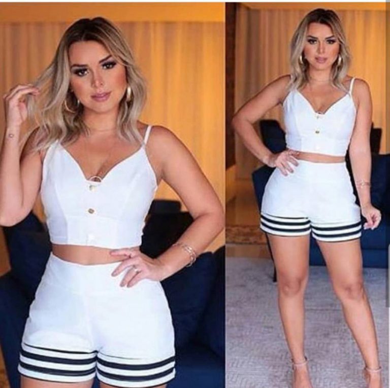 Cropped com shorts: 13 combinações para você apostar - Tudo Ela